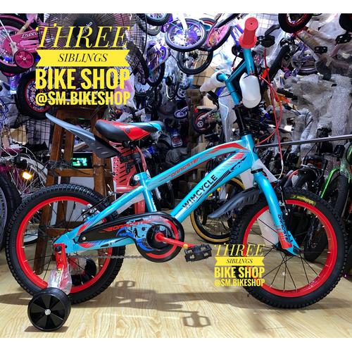 Jual SEPEDA BMX WIMCYCLE DRAGSTER 16 INCH BLUE RED - Jakarta Selatan ...