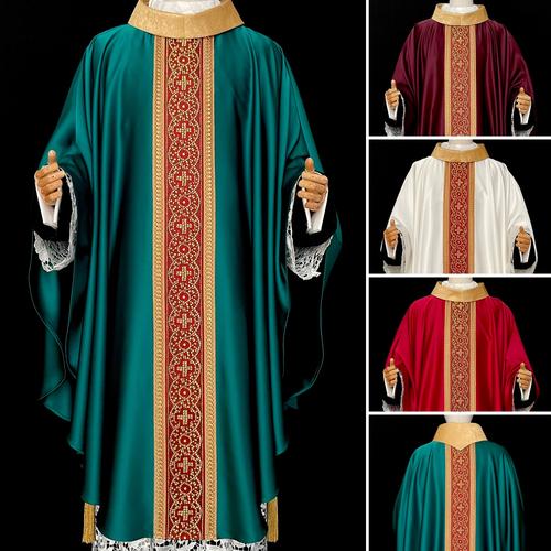 Jual Kasula atau Busana/Jubah Misa Imam Katolik Model Gothic - Galloon ...