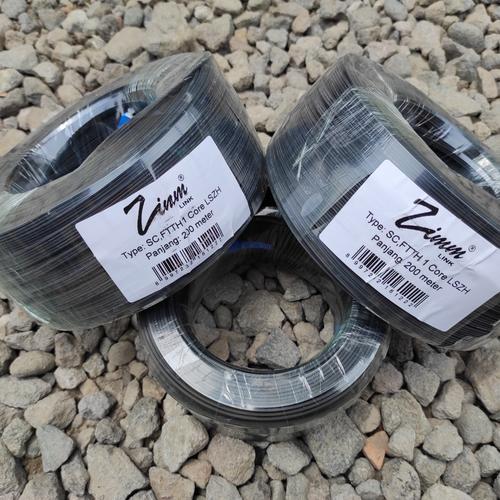 Jual Kabel precon FO 200m 1 core 3 seling fiber optik DC dropcore - Kab ...