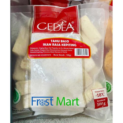 Jual CEDEA Tahu Baso Ikan Rasa Kepiting 500Gr - Jakarta Utara ...