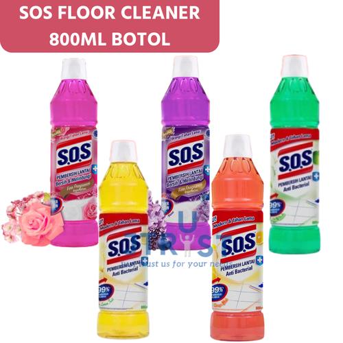 Jual SOS FLOOR CLEANER ( PEMBERSIH LANTAI ) BOTOL 800 ML - Kab ...