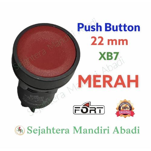 Jual Push Button Switch 22mm Fort XB7 Hijau Merah - Merah - Kota ...