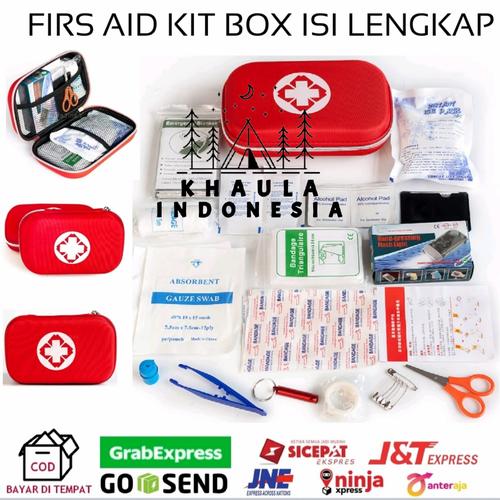 Jual First Aid Kit Box Obat P3K - kotak saja - Jakarta Barat - Khaula ...