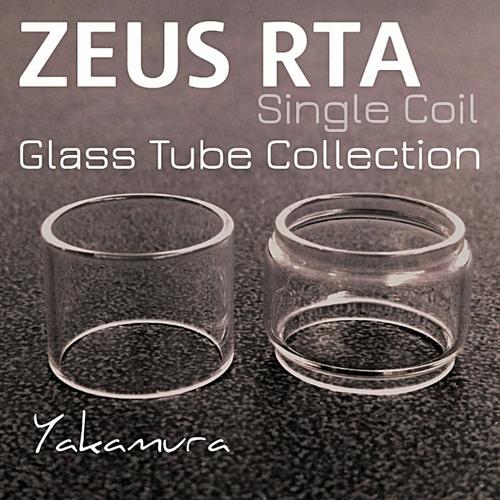 Jual Tabung Kaca Zeus RTA versi 1 single coil glass tube zeus yakamura ...