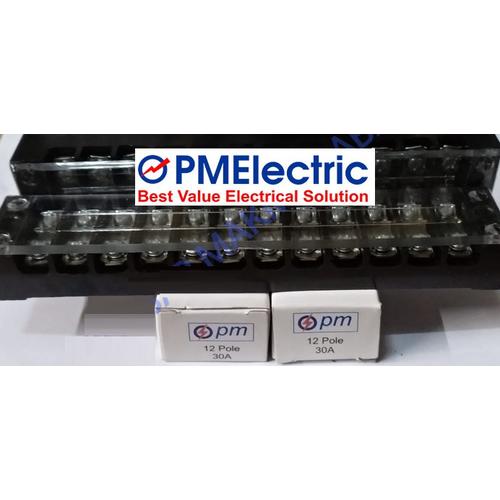 Jual Solid Terminal Block Merk PM 12 Pole 30A - Kota Surabaya - CV ...