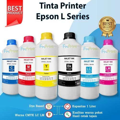 Jual Tinta Epson 1L 1 Liter Refill L121 L120 L1300 L565 L3110 L1110 ...
