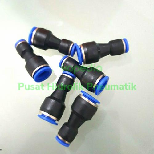Jual fitting pneumatic lurus selang 10mm x selang 8mm - Jakarta Barat ...