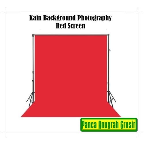Jual Kain Background Photography Red Screen / Kain Studio Backdrop ...