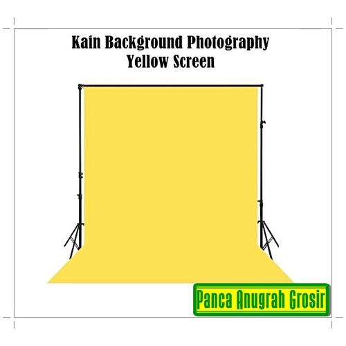 Jual Kain Background Photography Yellow Screen /Kain Studio Backdrop ...