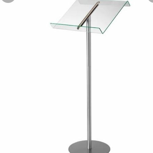 Jual meja podium clear standee standing minibar acrylic bening table ...
