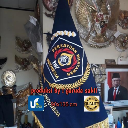 Jual bendera bordir pwi 1 sisi - Jakarta Timur - garuda sakti | Tokopedia