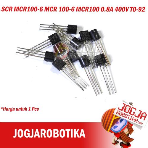 Jual SCR MCR100-6 MCR 100-6 MCR100 0.8A 400V T0-92 - Kab. Sleman ...