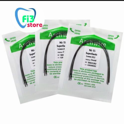 Jual NITI WIRE SUPER ELASTIC KAWAT BEHEL DENTAL - 0.16 x0.16 up - Kota ...