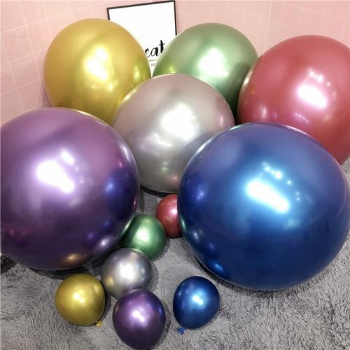 Jual Balon Latex Metalik Chrome 36 inch 90 cm / Balon Chrome Jumbo ...