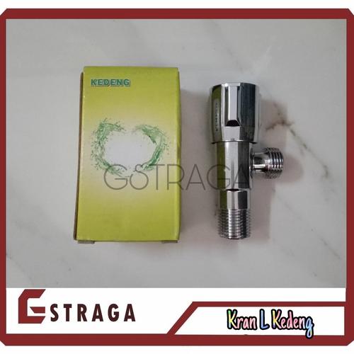Jual Stop Kran Shower Kedeng Single - Double / Kran Shower L - Kran Tee ...