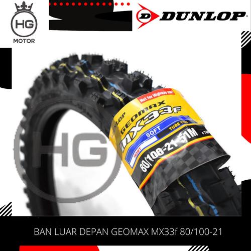 Promo Ban Luar Trial Depan Dunlop Geomax MX33 Ring 21 80/100-21 Cicil 0 ...