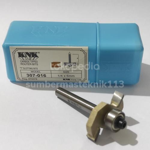 Jual MATA PROFIL MATA ROUTER T SLOTING BITS 1/4 x 6 mm MATA TRIMMER 6MM ...