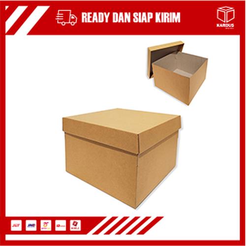 Jual Kardus Box kemasan/Gift Box/BoxKue Tart/Box File Uk. 30 x 30 x ...