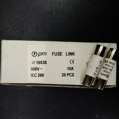 Jual Miniature Fuse Link 10 x 38 2A/4A/6A/16A/25A/32A / fuse keramik - 6 - Jakarta Pusat - Tang ...