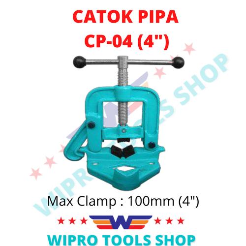 Jual WIPRO Catok Pipa / Ragum Pipa / Pipe Vise 4" CP-04 - Kota Surabaya ...