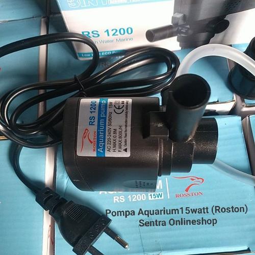 Jual Pompa Air Rosston RS 1200 Selang Aquarium Hidroponik power head ...