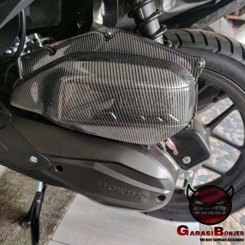 Jual Tutup Cover Filter Vario 150 Old 125 Carbon Cover Hawa Vario 125 ...