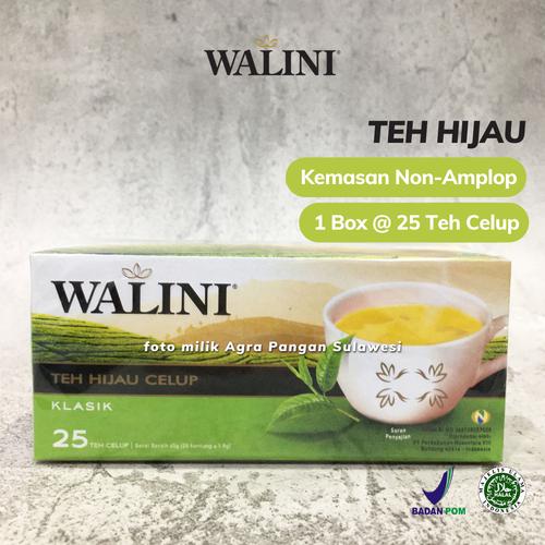 Jual Teh Hijau WALINI Green Tea Teh Celup Klasik Premium Kemasan Non ...