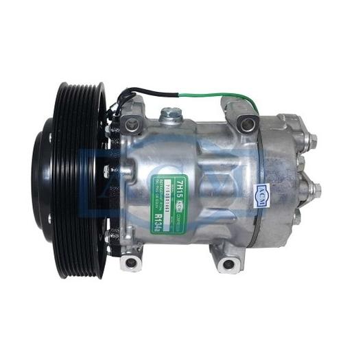 Jual Compresor Volvo 7H15 (8PK) FH/FM Kompresor 84094705 Model Sanden ...