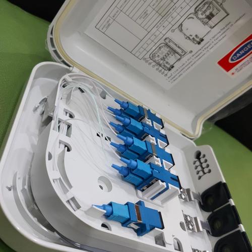 Jual Odp 8 core lengkap dengan spliter 1:8 PLC SC UPC | odp 8 core ...