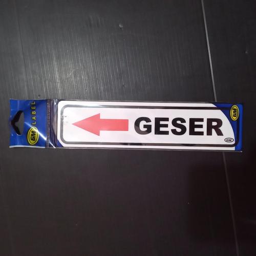 Jual Label GM Geser/Label Geser Kecil 20x5 cm - kiri - Kota Bandung ...