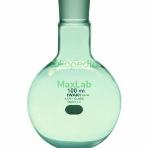 Jual Labu Didih (Boiling Flask Single Neck), 1 Liter, Iwaki - Kab ...