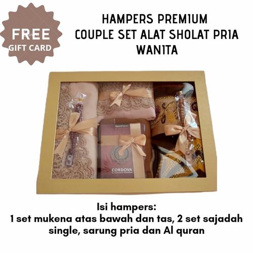 Jual HAMPERS KADO HADIAH ULANG TAHUN WEDDING COUPLE SET ALAT SOLAT ...