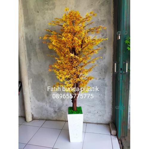 Jual POHON MAPLE JEPANG/POHON HIA/BUNGA PLASTIK/BUNGA HIAS/ARTIFICIAL ...
