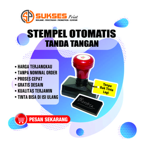 Jual Stempel Tanda Tangan - Jakarta Selatan - SUKSES KREASI PRINT ...