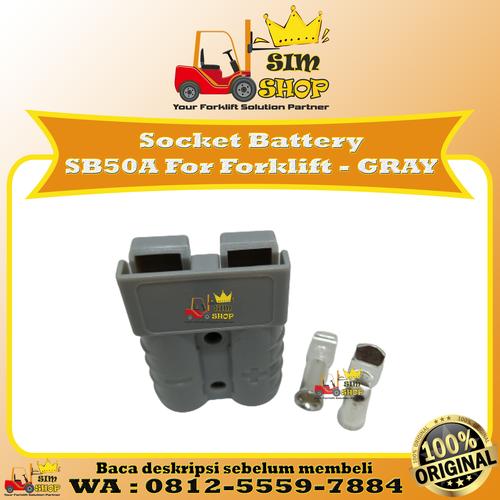 Jual Socket Battery SB50A For Forklift - GRAY - Kota Tangerang ...