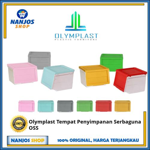 Promo JNE Olymplast Penyimpanan Plastik Container Box Kotak Rak Plastik ...