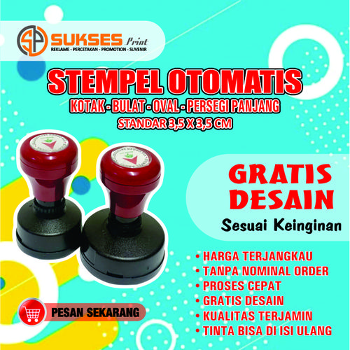 Jual stampel Flash Otomatis Ukuran Standar - Jakarta Selatan - SUKSES ...