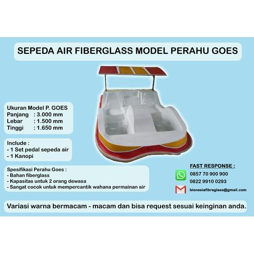 Jual Sepeda Air Fiberglass bebek / olahraga sepeda air / perahu sepeda ...