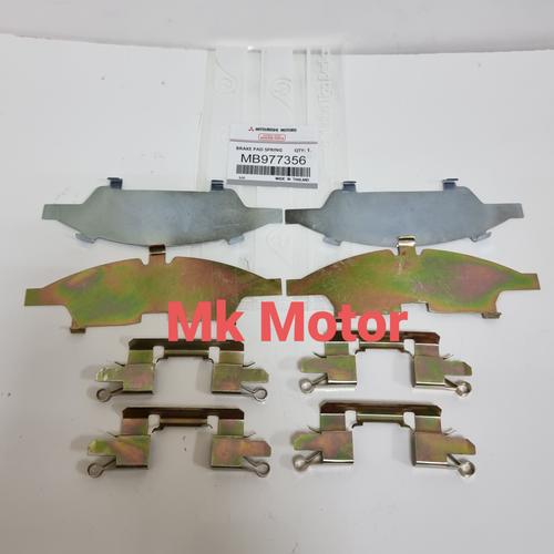 Jual plate disc pad atau plat kampas rem depan triton pajero sport ...