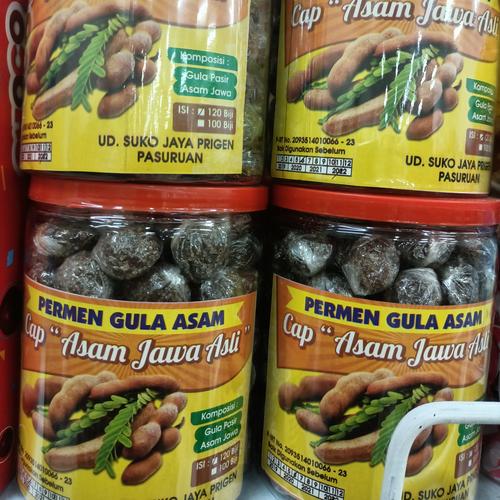 Jual PERMEN GULA ASEM JAWA ASLI PERMEN ADEM JADUL ISI 120butir - Kota ...