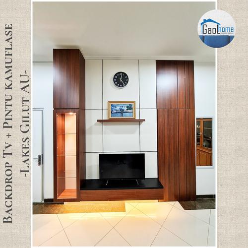Jual backdrop tv, panel tv, partisi tv - Jakarta Utara - interior ...