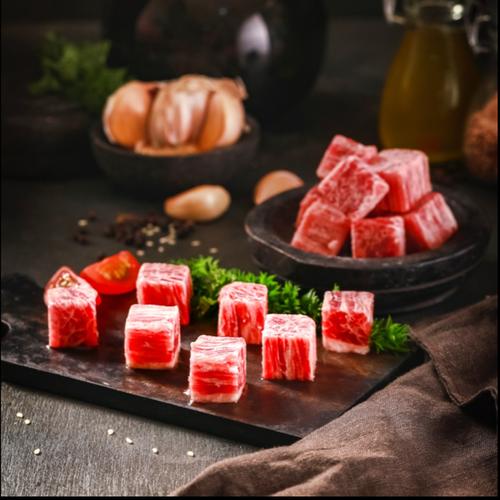 Jual Premium Saikoro Wagyu Beef - Daging Sapi Beef Cubes 250gr - Kota ...