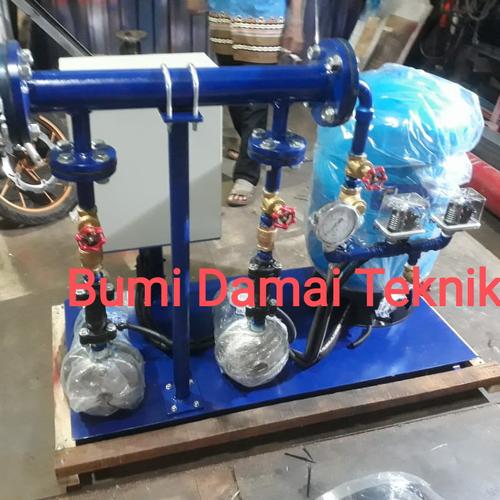 Jual Pompa Booster 2X Ebara CDX 90/10 0.75Kw 3Phase Sistem Pressure ...