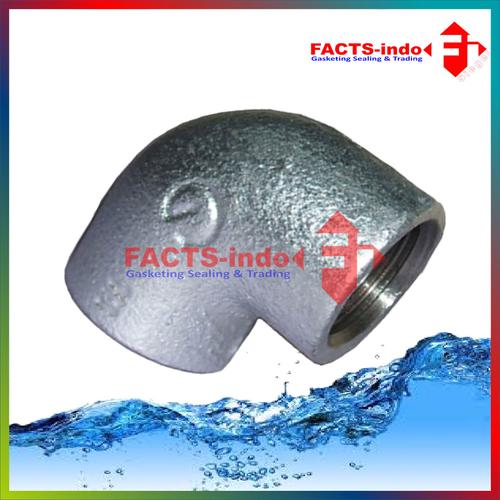 Jual KENI DRAT DALAM 1/2 INCH | ELBOW | KENI BESI GALVANIS 0.5 INCH GLV ...