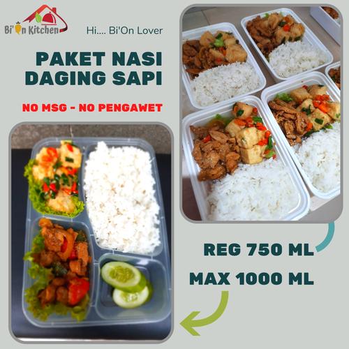 Jual Paket Nasi / Nasi Box / Nasi Kotak / Bento Varians Daging REG ...