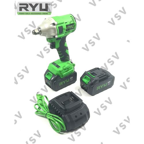 Jual RYU RCW20V Cordless Impact Wrench 20V Bukaan Baut Batre - Jakarta ...