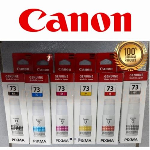 Jual Tinta Canon GI 73 Original - 1 Set (6 Warna) - For Printer G570 ...
