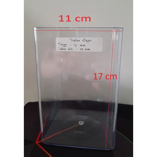Jual TOPLES CUPANG SOLITAIRE AKRILIK ARCYLIC CUPANG 2 LITER JAGO ...