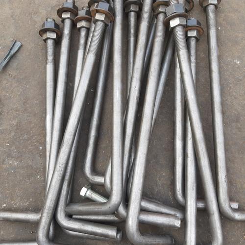 Jual angkur L baja htb a325 m25 x 600mm x 100mm/anchorbolt L 1 ...