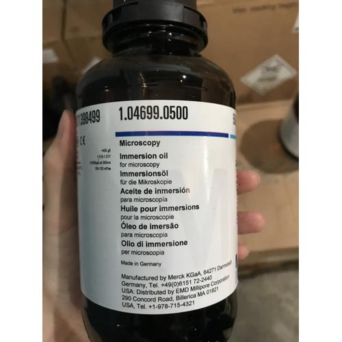 Jual Minyak mikroskop, Immersion oil for microscopy, Merck, 500 gram ...